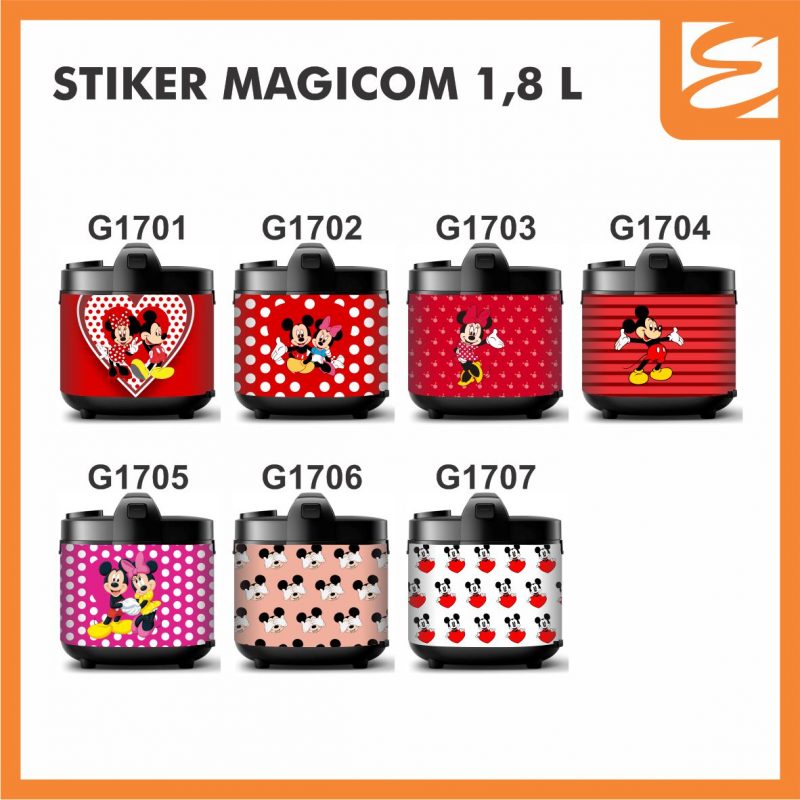Stiker magicom 1.8L(90cm x 20cm) – mickey mouse – Elni Printing