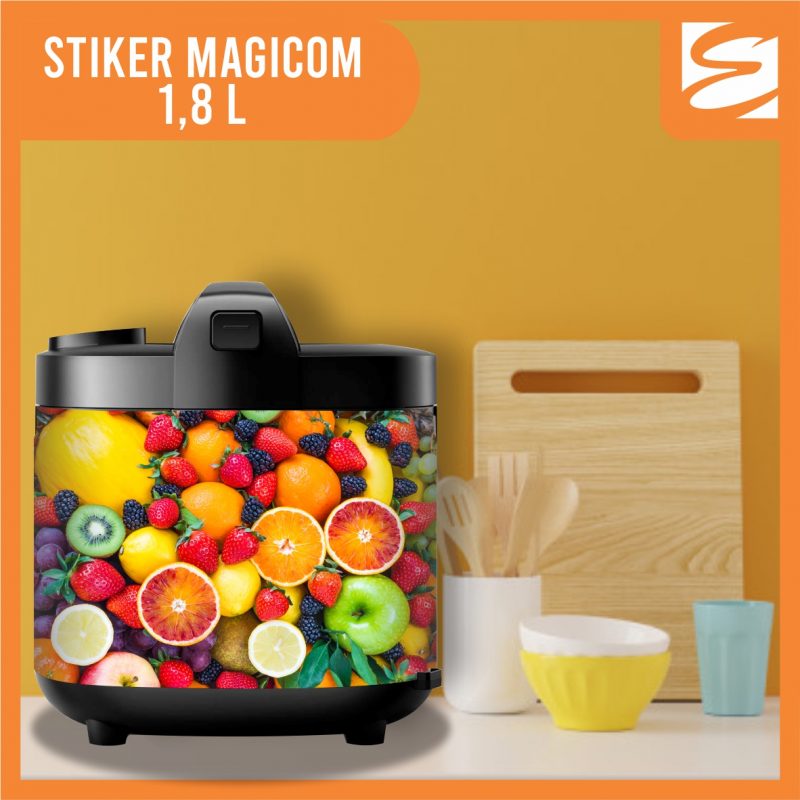 Stiker magicom 1.8L (90cm x 20cm) – fruits – Elni Printing